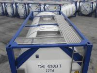 China 20FT Stainless Steel Liquid Oxygen Vacuum Gas Storage ISO Tank Container for Transport for sale