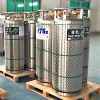 China 175L Cryogenic Liquid Container Nitrogen Dewar Cylinder for sale