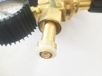 China Brass Argon / CO2 MIG TIG Flow Meter Gas Regulator Gauge with Gas Hose Welding Weld for sale