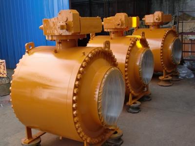 China Fire Safe Double Isolation Trunnion Mounted Ball Valve API 6D Certified 1/2