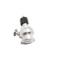 China AISI 316L Hygienic Sampling Valve with 600kPa Pressure Rating and Clamp Connection for Pharmaceutical Applications for sale