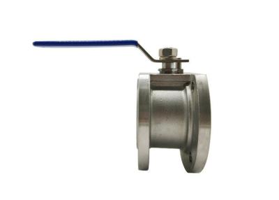 China PN16 Wafer Flanged Ball Valve DN15-DN200 1.6-4.0 MPa Temperature Range -20°C to 350°C for sale