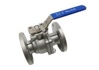 China 300LB 2 Inch Flange End Ball Valve Stainless Steel CF8/CF8M for Water Oil Gas - Temperature Range -20°C to 185°C for sale