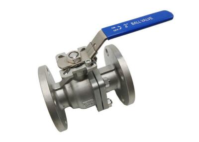 China 300LB 2 Inch Flange End Ball Valve Stainless Steel CF8/CF8M for Water Oil Gas - Temperature Range -20°C to 185°C for sale