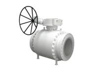 China BS5351 Carbon Steel Trunnion Soft Seated Ball Valve 1/2