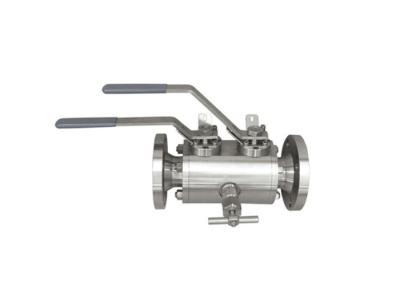 China Double Block and Bleed Socket Weld Ball Valve ASME150-2500 Class in NPS 1/2-2 Size Range with Stainless Steel Construction for sale