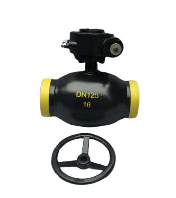 China SW BW Flange 10'' Fully Welded Floating Ball Valve 4.0MPa Pressure for Industrial Gas Systems for sale