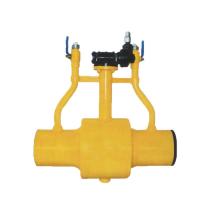 China Airtight Teflon Seat Gas Ball Valve DN40 1000mm PN2.5Mpa for Natural Gas Pipeline Systems for sale