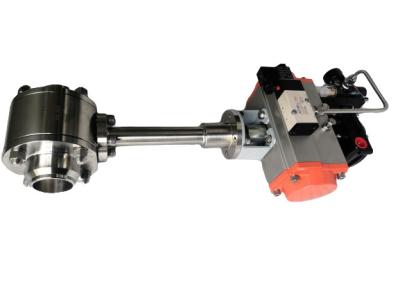 China PN40 Cryogenic SS304 Pneumatic Actuated Ball Valve DN50-DN100 with -196°C to +80°C Temperature Range for sale