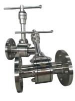 China DN100mm Flange Type Cryogenic Ball Valve for LO2 LNG -196°C Temperature Range PN4.0MPa Pressure for sale