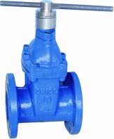 China DN 1200 BS5163A Gear Operated Gate Valve - Resilient Seated, PN16 Flanged for Water Treatment for sale