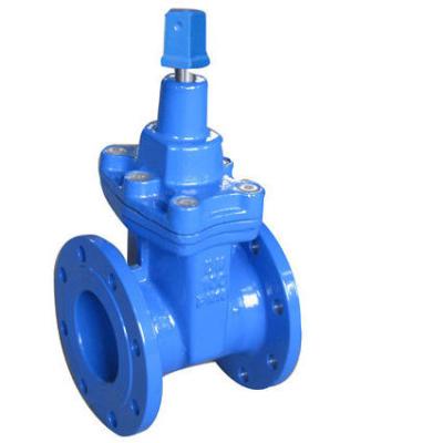 China PN10/PN16 Metal Seated Gate Valve with Resilient Seating - DIN 3352 F4 Compliant, Ductile Iron Construction for sale