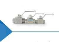 China Carbon Steel Hydraulic Actuated Ball Valve 315 Bar Pressure Rating with 1/8