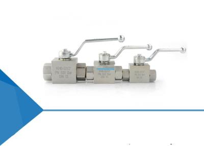 China Carbon Steel Hydraulic Actuated Ball Valve 315 Bar Pressure Rating with 1/8