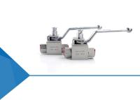 China Manual Power Lockable G Thread Hydraulic Ball Valve 31.5MPa 7200psi Carbon Steel 1/4