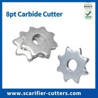 China Electric Walk Behind Scarifier / Grinder Replacement Planer Drum TCT Heads Scarifier Cutters for sale