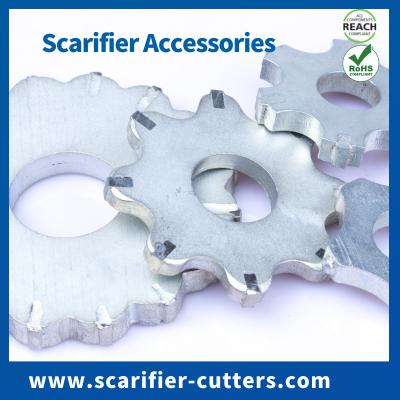 China CPU-12FC Self Propelled Concrete Scarifier EDCO Carbide Flail Cutters Cage 12 Inch for sale