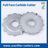 China Large 16 Pt Flat Face Carbide Tipped Cutters For Concrete Floor Milling Planers for sale