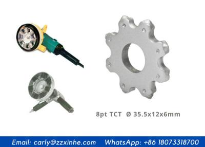China 8pt TCT Scarifier Cutters Handheld Small Carbide Cutting Tool For Scarifier for sale
