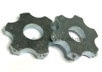 China Durable 6pt Star Cutters Carbide Tipped Milling Cutters For Floor Planners Multiplane for sale