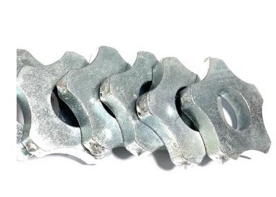 China Concrete Saw EDCO Scarifier TCT Carbide Tungsten Cutters Parts Zinc Surface Coating for sale