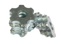 China 46-55 HRC Flail Scarifier Cutter Tungsten Carbide Tipped Wheels For Grooving Milling for sale