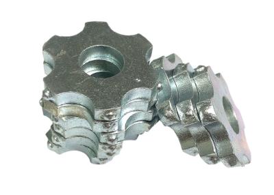 China 46-55 HRC Flail Scarifier Cutter Tungsten Carbide Tipped Wheels For Grooving Milling for sale