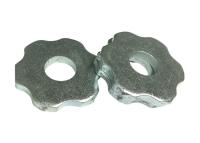 China 6 Point Star Cutter 6pt Flail Cutters Pavement Marking Carbide Scarifier Cutters for sale