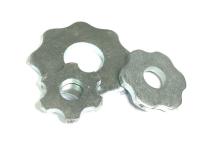 China Heat Treatment Concrete Scarifier Von Arx FR200  8 Point Carbide Scarifier Flails 46-55 HRC for sale