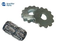 China 12 Point / 8pt TCT Flail Carbide Cutters Assemblies for Graco GrindLazer 630 Scarifier 10″ for sale