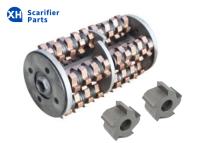 China Zinc Electroplating Scarifier Drums And Shafts for Grinding And Light Milling for sale