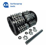 China Schwamborn BEF250 Scarifier Drum – TCT Carbide Blades for Mastic & Rubber Coating Removal for sale