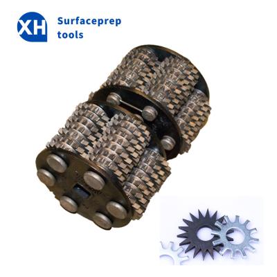 China Tungsten Carbide Scarifier Cutters 80mm Outer Diameter 8mm Width for sale
