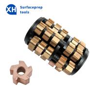 China 8PT Tungsten Carbide Scarifier Cutters 80mm Outer Diameter 30mm Inner for sale