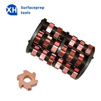 China 12PT Tungsten Carbide Scarifier Cutters 80mm OD 30mm ID for sale