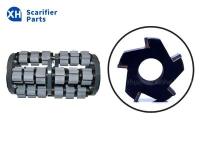 China 5PT Tungsten Carbide Tipped Cutters with 19 mm Width and HRC 46-55 for Concrete Scarifiers and Surface Planers for sale