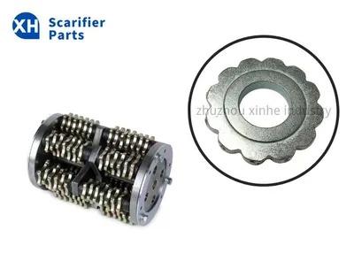 China Standard 5PT/6PT/8PT/12PT Scarifier Cutter with HRC 46-55 Hardness and 56.6 mm Outer Diameter for Concrete Scarifiers for sale