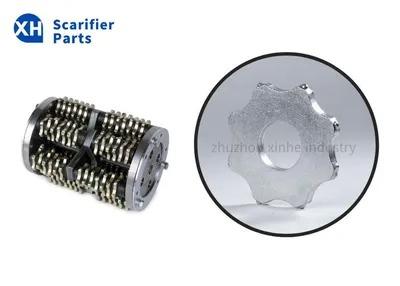 China Edco Cpm-10 Compatible Scarifier Cutters with 20mm Inner Diameter 6mm Width and 10000 Sqm Working Life for sale