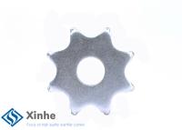 China Concrete Flail Scarifier Cutters , Standard 8 Spike Carbide Steel Cutter for sale