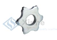 China 6 Tips Concrete Milling Cutters Scarifying Drum Spare Parts Mastiff Scarifiers Components for sale