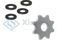 China Concrete Scarifier Milling Cutter 8PT Ø30 X Ø80 X Ø8 Mm On Blastrac BMP-335 SCARIFIER for sale