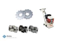 China Concrete Floor Planers Parts 12pt Scarifier TCT Cutters For Bartell BEF320 Hevey Duty Multiplane Machines for sale