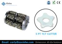 China Marine Rust Cleaner Scarifying Tfp200 Deck Crawler Scarifier Tct Star Cutters for sale