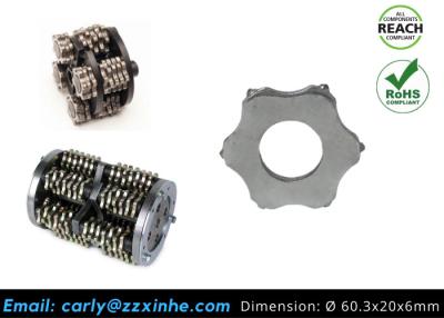 China Surface Prep Concrete Grinding Machines And Scarifiers Drum Accessories 6 Points TCT Cutter for sale