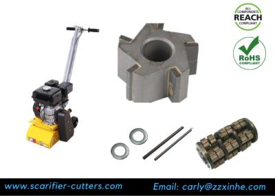 China Concrete Planers Accessories Scarifiers Milling Cutters Carbide Tipped 5 Point for sale