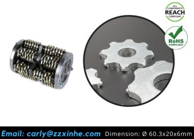 China Bartell BEF320 8pt TCT Cutters Spare Parts For Floor Grinder Scarifier Machines for sale