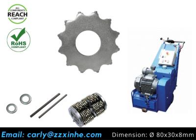 China Floor Scarifier Parts Edco Cpu-10fc Cpu-12 Carbide 12pt Cutter Flails Remove Traffic Lines for sale