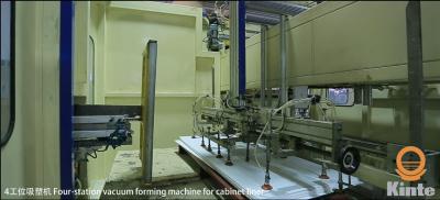 China Versatile 4-Station Thermoforming Machine Customizable for sale