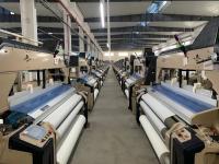 China High Speed Cam Water Jet Loom Dobby Shedding Double Nozzles 190cm Reed Width 1.8KW for sale