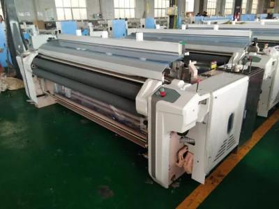 China Double Nozzle Dobby Shedding High Density Water Jet Loom 170-360cm Reed Width Based on Tsudakoma 8100 for sale